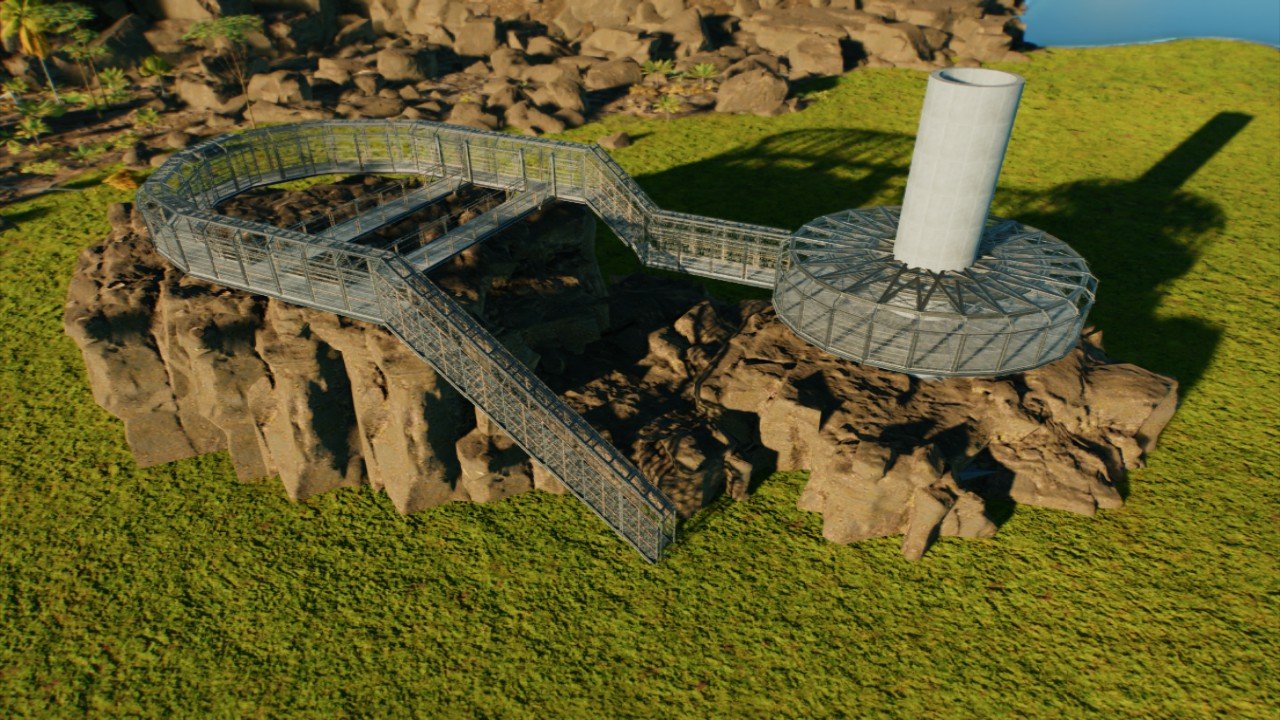 JP3 Aviary Walkway - Workshop - Jurassic World Evolution 3