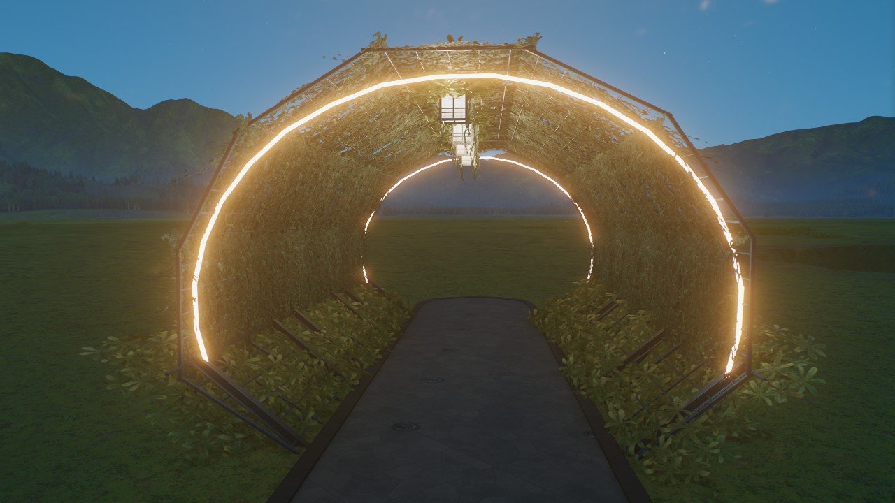 Greenery Tunnel - Workshop - Jurassic World Evolution 3