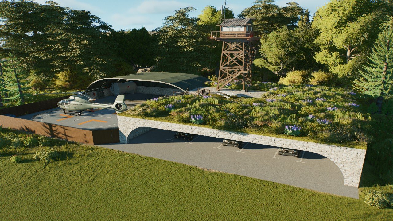 Low profile Ranger station - Workshop - Jurassic World Evolution 3