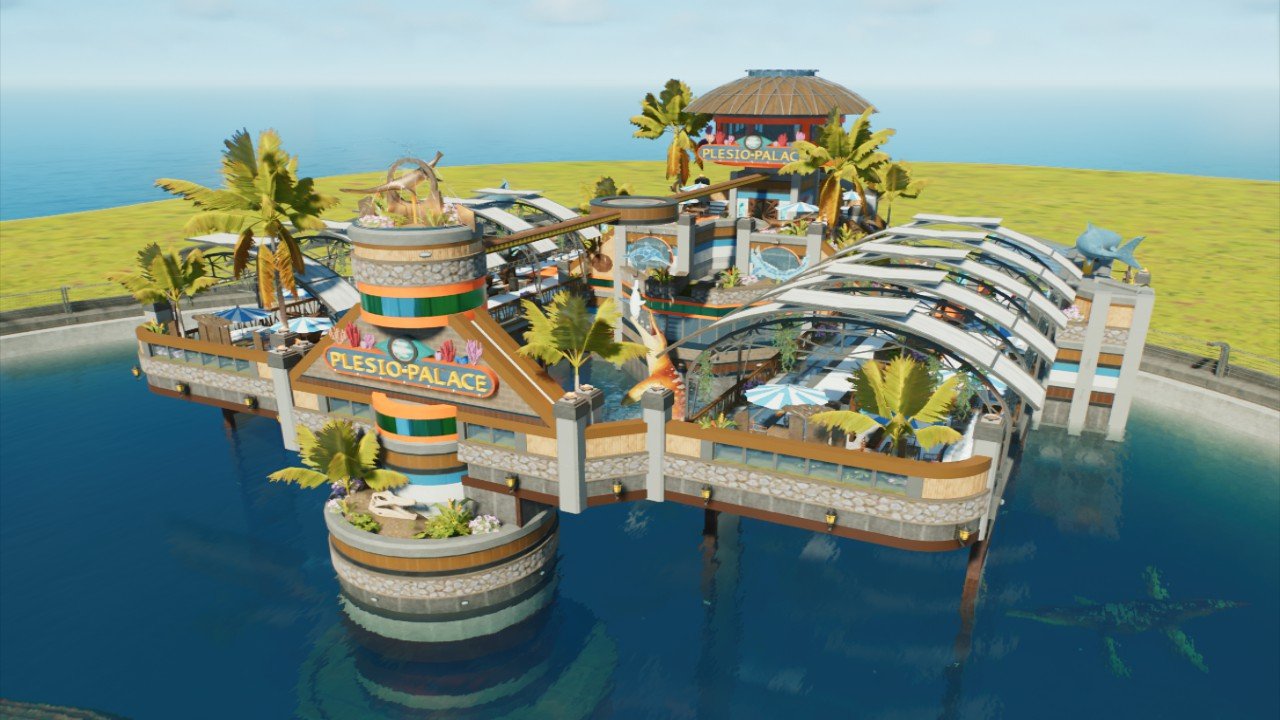 LtChompskie Plesio-palace - Workshop - Jurassic World Evolution 3