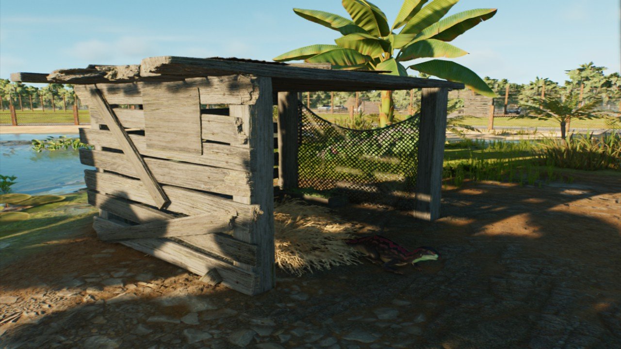Small Animal Swamp Hut - Workshop - Jurassic World Evolution 3