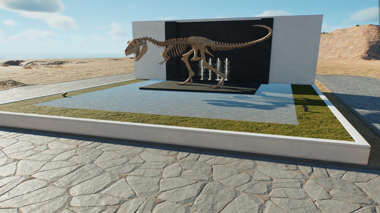 Modern Fountain - Workshop - Jurassic World Evolution 3