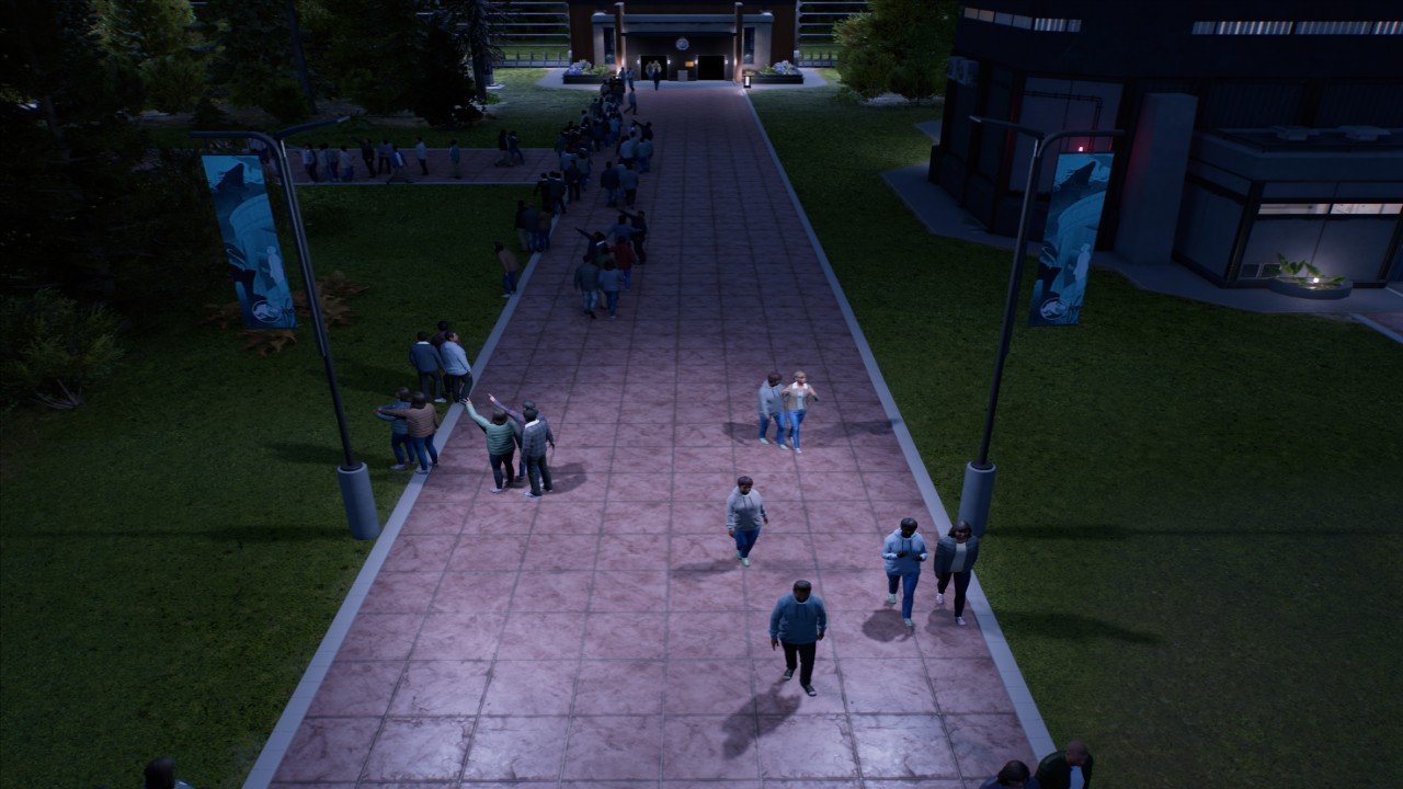 Wide road lighting set - Workshop - Jurassic World Evolution 3