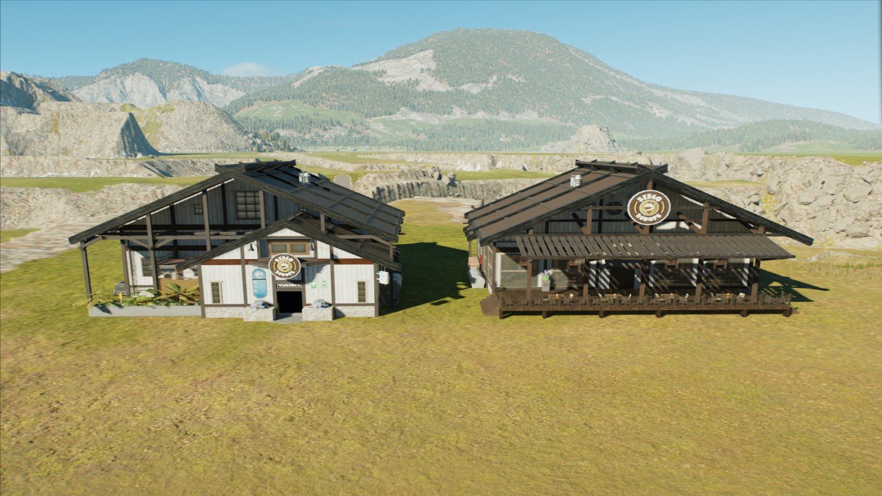 Cafe with restroom facilities - Workshop - Jurassic World Evolution 3