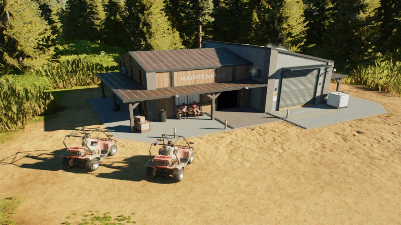 InGen Collection / Maintenance facility - Workshop - Jurassic World ...