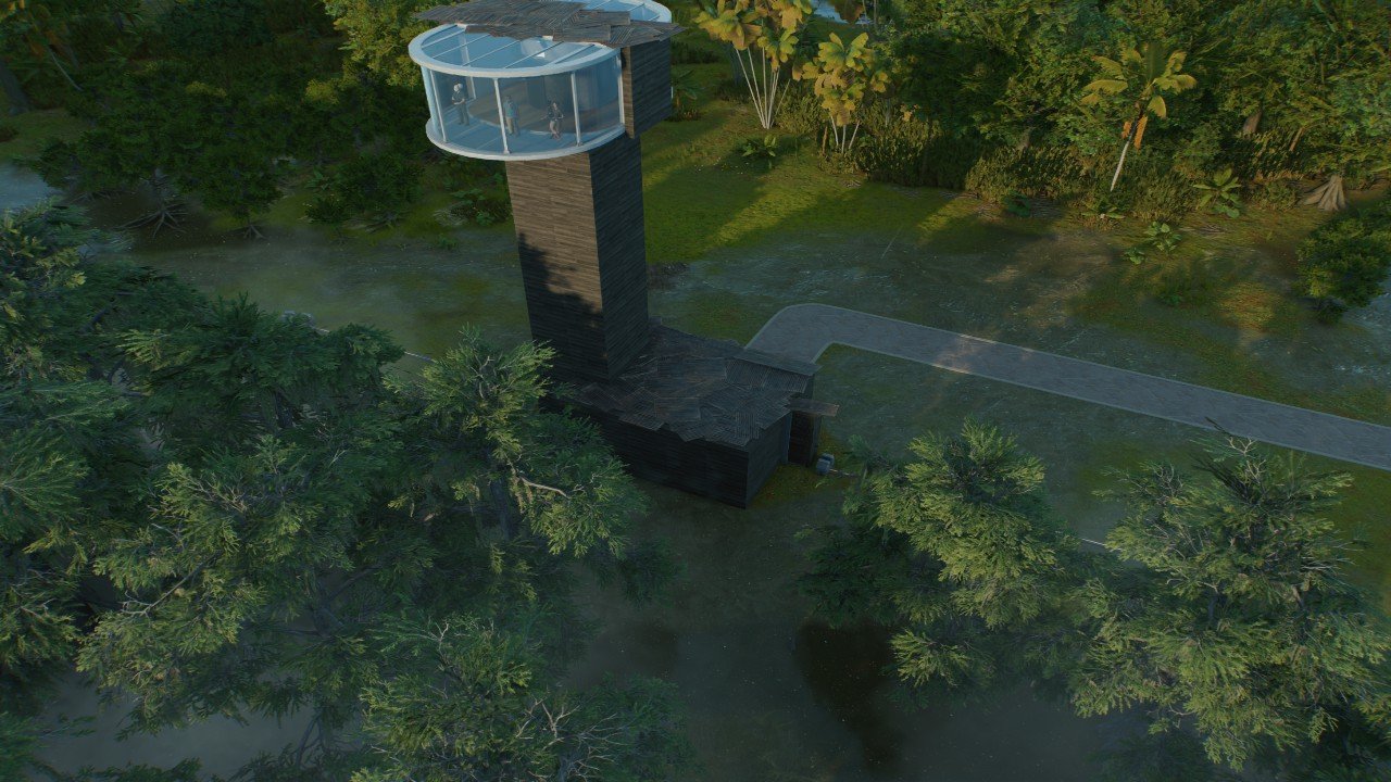Wetland Viewing platform - Workshop - Jurassic World Evolution 3