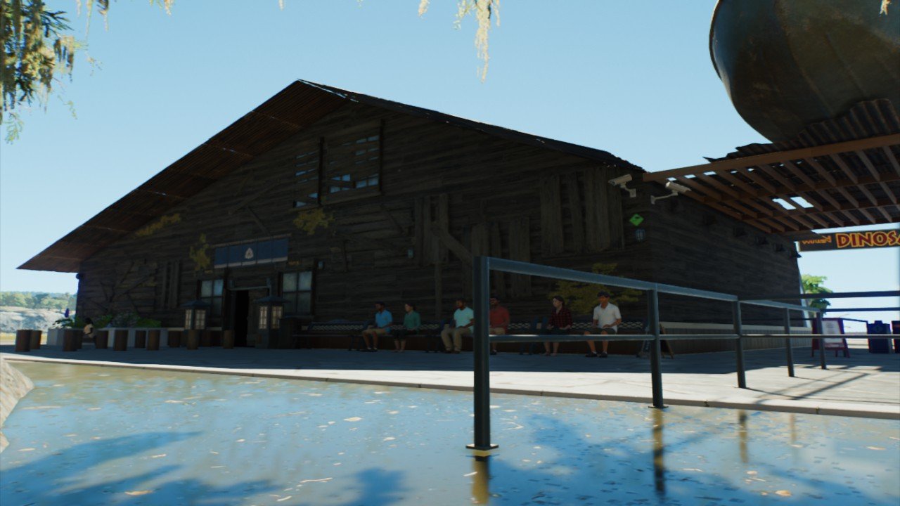 Wetlands Entrance Building - Workshop - Jurassic World Evolution 3