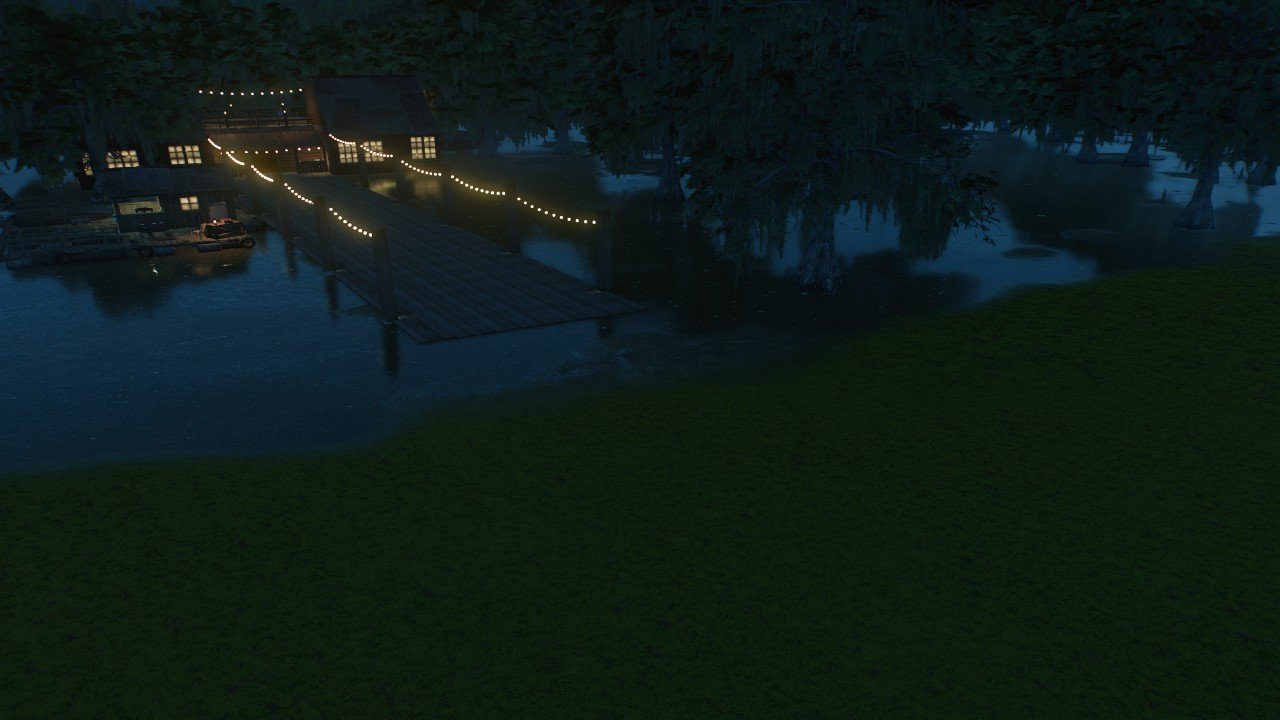 Bayou Boardwalk - Jurassic World Evolution 3 creation - Frontier Workshop