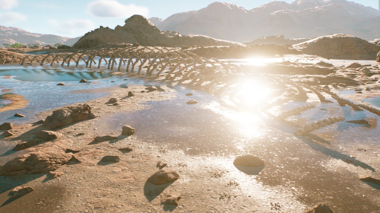 Giant skeleton - Workshop - Jurassic World Evolution 3