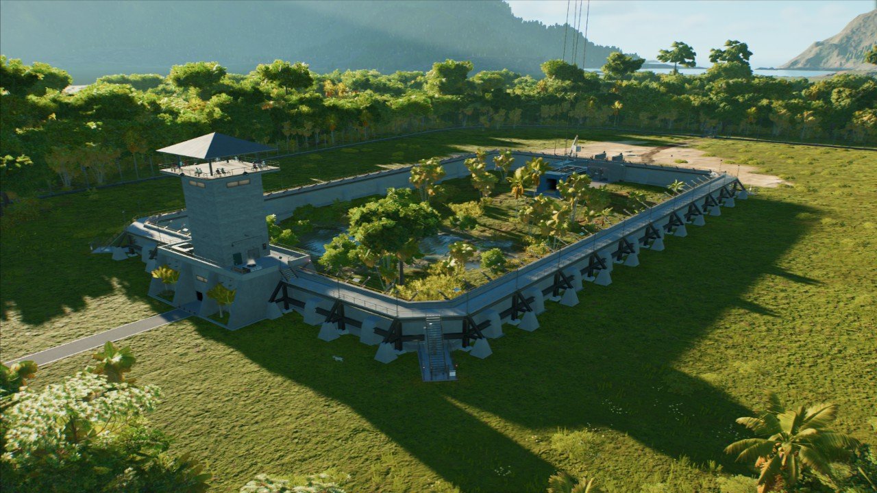 Functional Raptor Pen - Workshop - Jurassic World Evolution 3