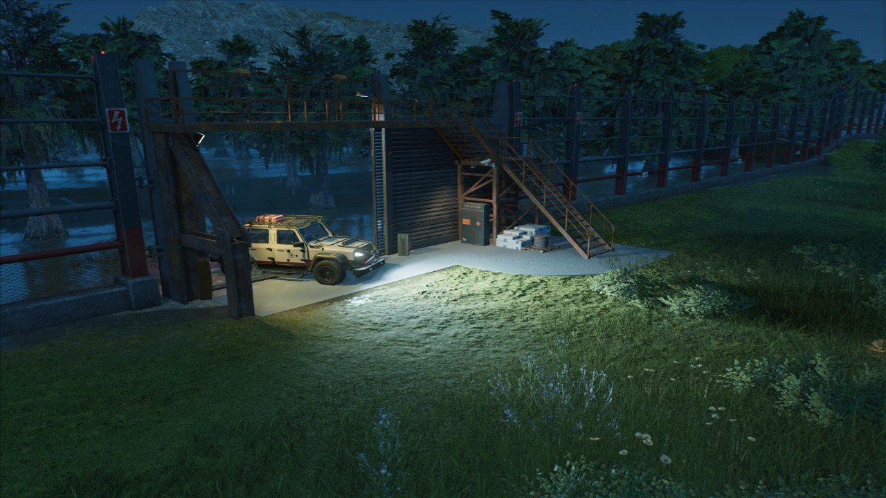 Gate walkway - Workshop - Jurassic World Evolution 3