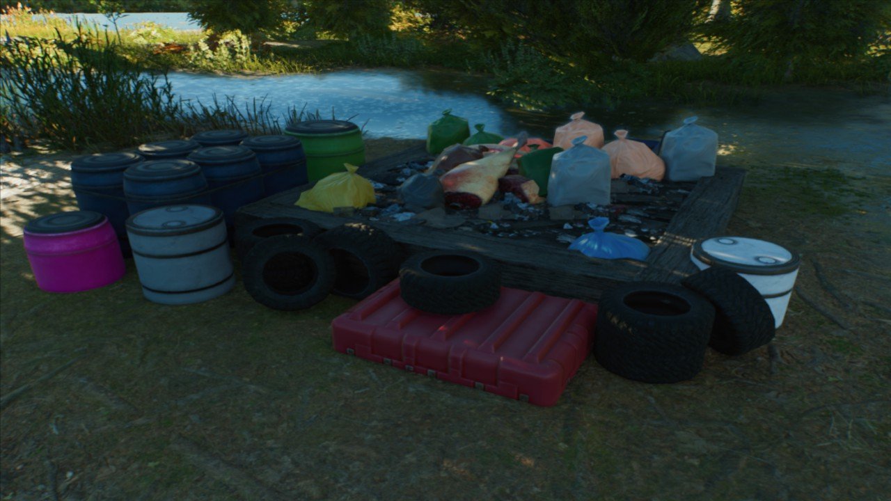 trash meet feeder - Jurassic World Evolution 3 creation - Frontier Workshop