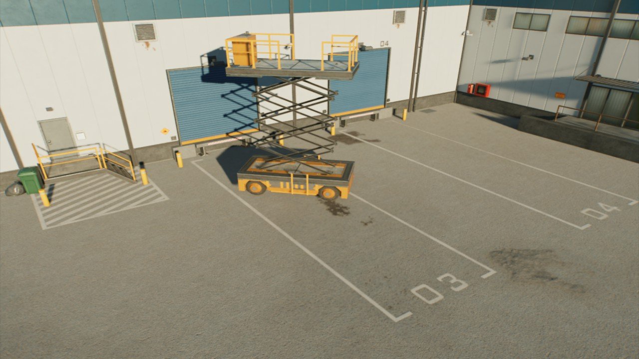 Scissor Lift 3 - Workshop - Jurassic World Evolution 3