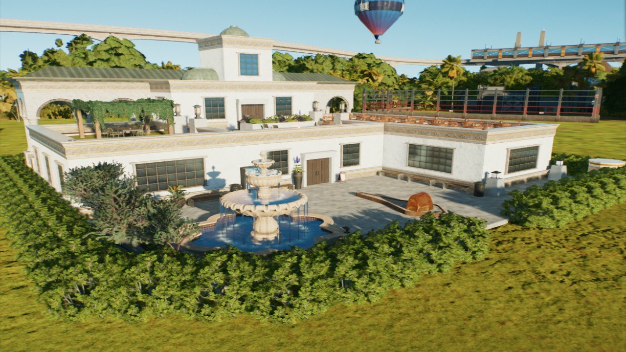 Deluxe Medium Restaurant - Jurassic World Evolution 3 creation ...