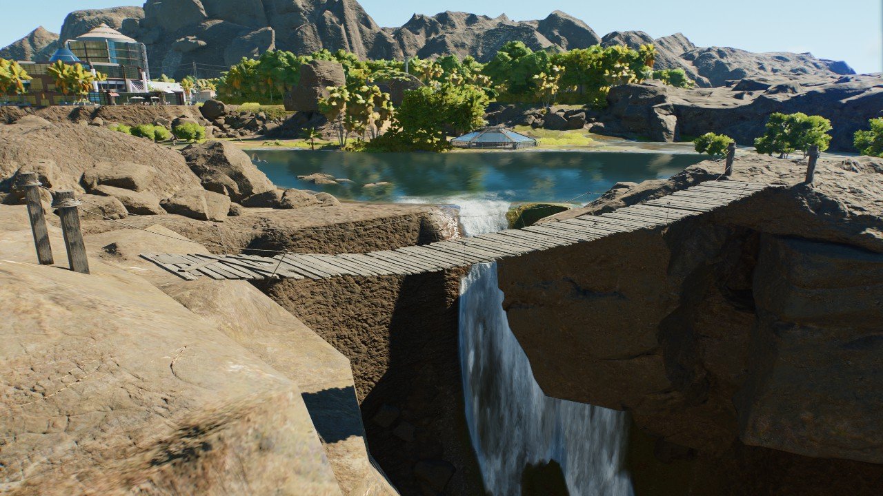 Short rope bridge - 创意工坊 - 《侏罗纪世界：进化 3》