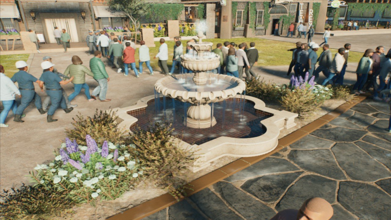 Small Generic Fountain - Workshop - Jurassic World Evolution 3