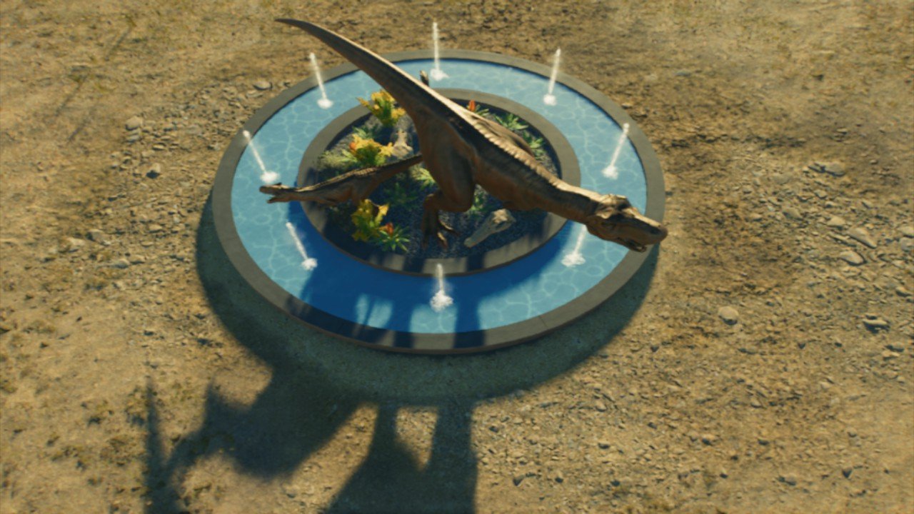 Carnivores World Fountain - Workshop - Jurassic World Evolution 3