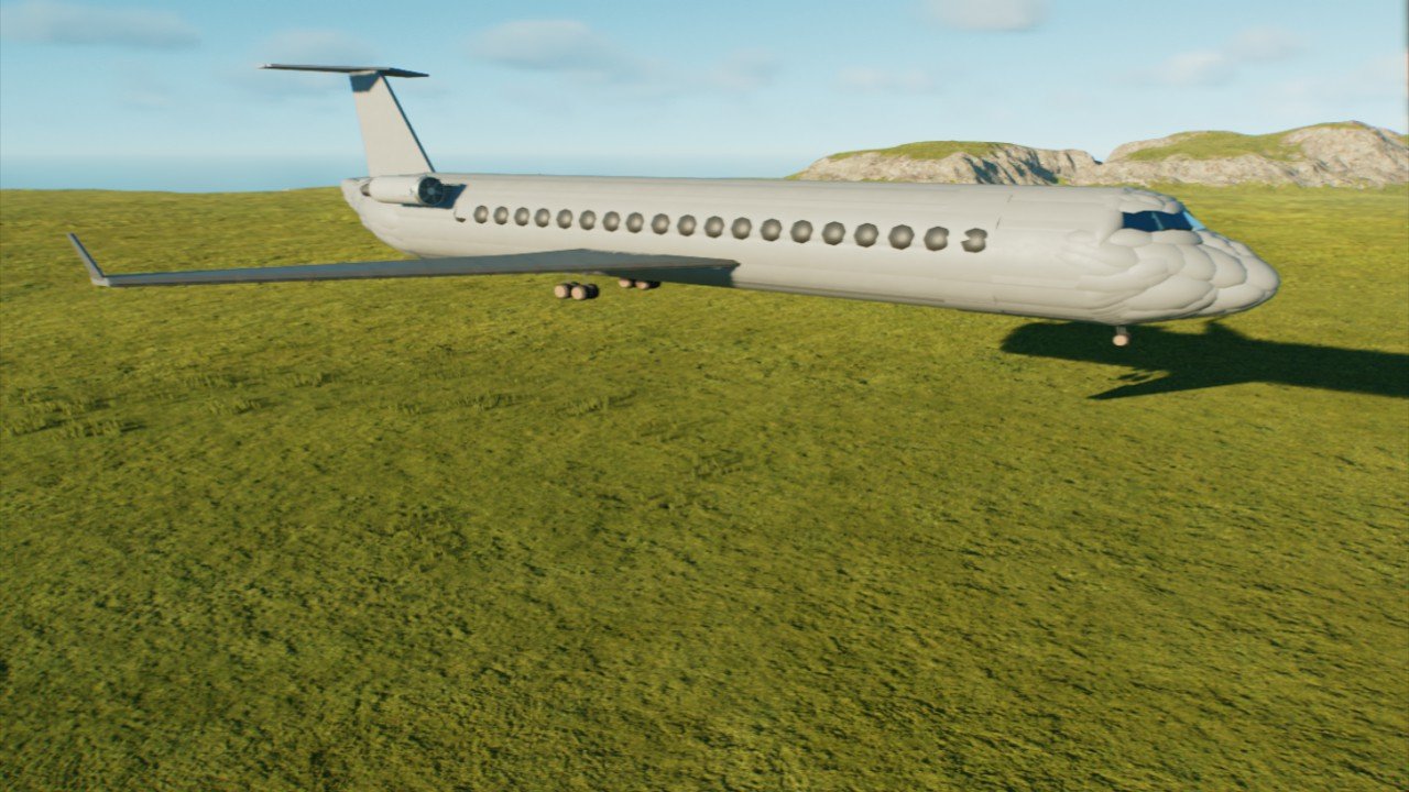 McDonald Douglas MD80 Aircraft - Workshop - Jurassic World Evolution 3