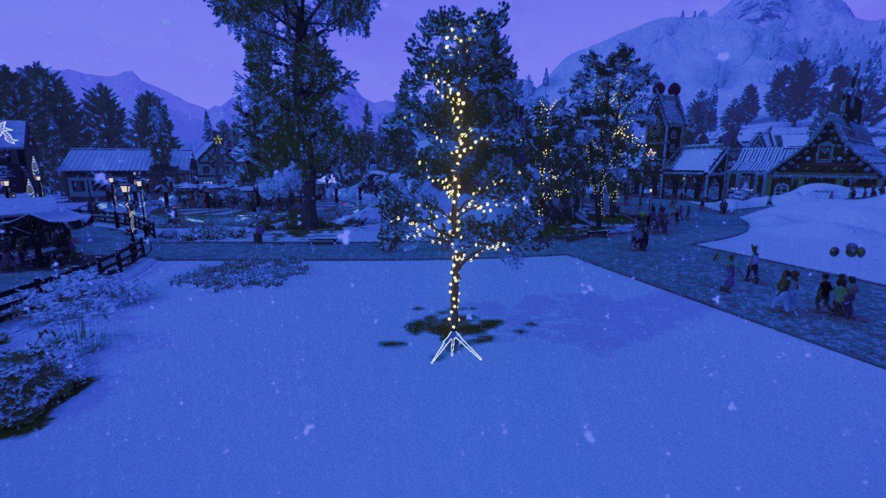 Christmas light 2 - Planet Coaster 2 creation - Frontier Workshop