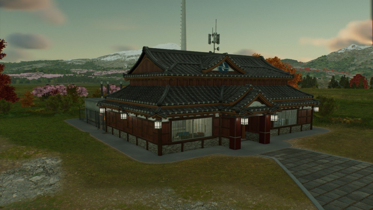 Asian Style Small Power Station - Workshop - Jurassic World Evolution 3