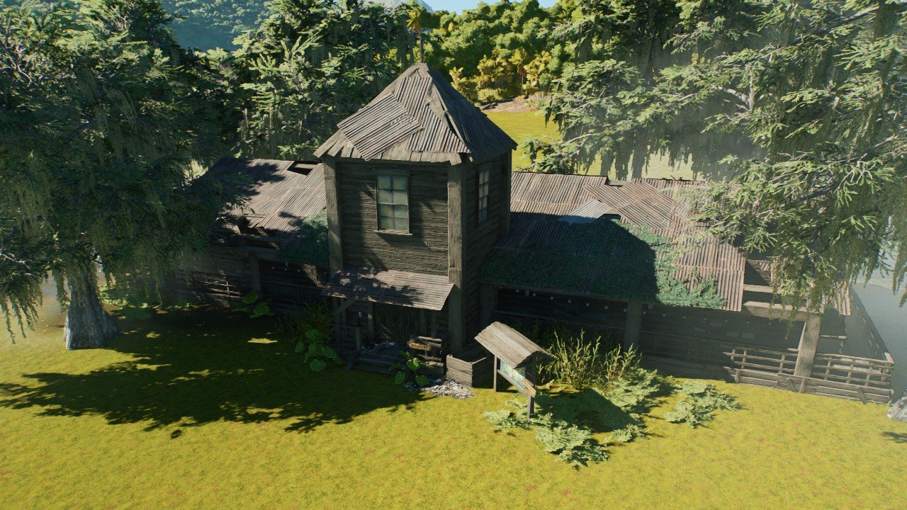 Overgrown Arrival Point - Workshop - Jurassic World Evolution 3