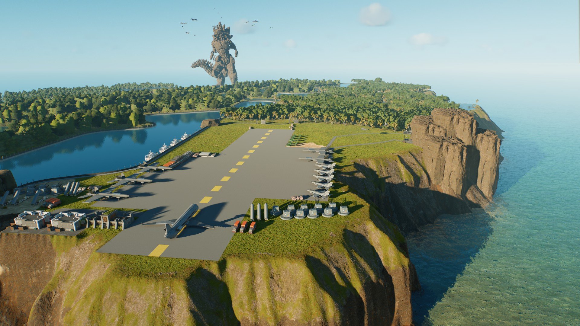 Godzilla attacks - Workshop - Jurassic World Evolution 3