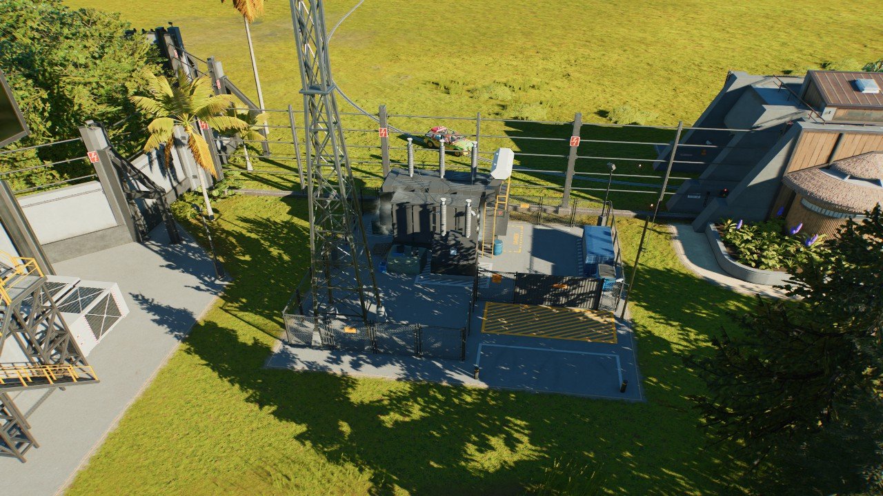 Large Substation - Jurassic Park - Workshop - Jurassic World Evolution 3