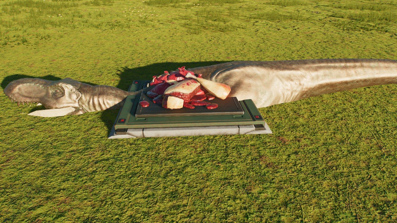 Dead T-rex - Workshop - Jurassic World Evolution 3