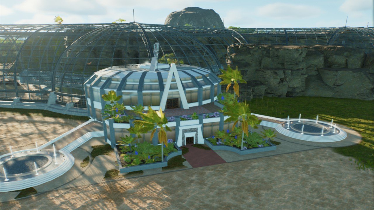 Pteratops Lodge - Jurassic World Evolution 3 creation - Frontier Workshop