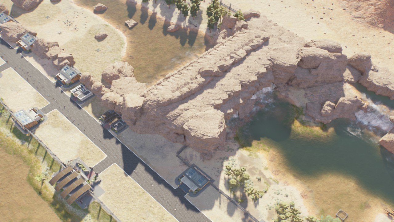 Double rock waterfall 2 - Workshop - Jurassic World Evolution 3