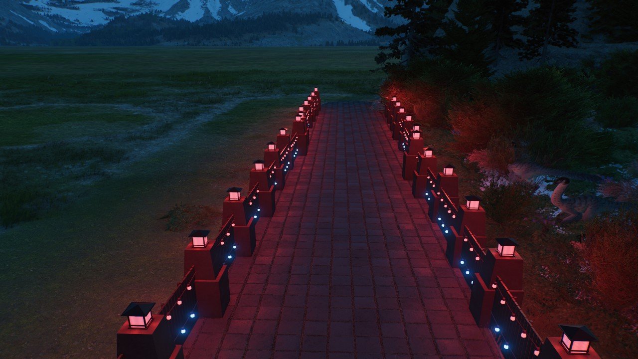 Christmas fences - Workshop - Jurassic World Evolution 3