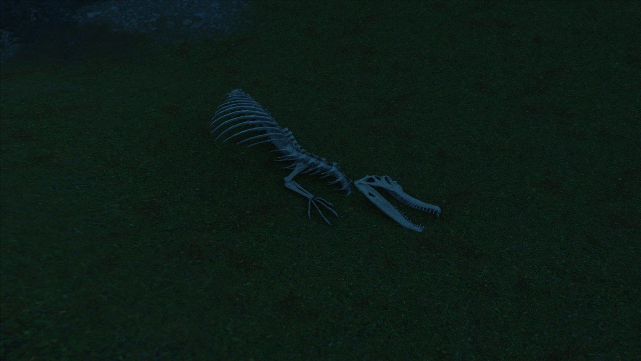 Suchomimus Skeleton - Workshop - Jurassic World Evolution 3
