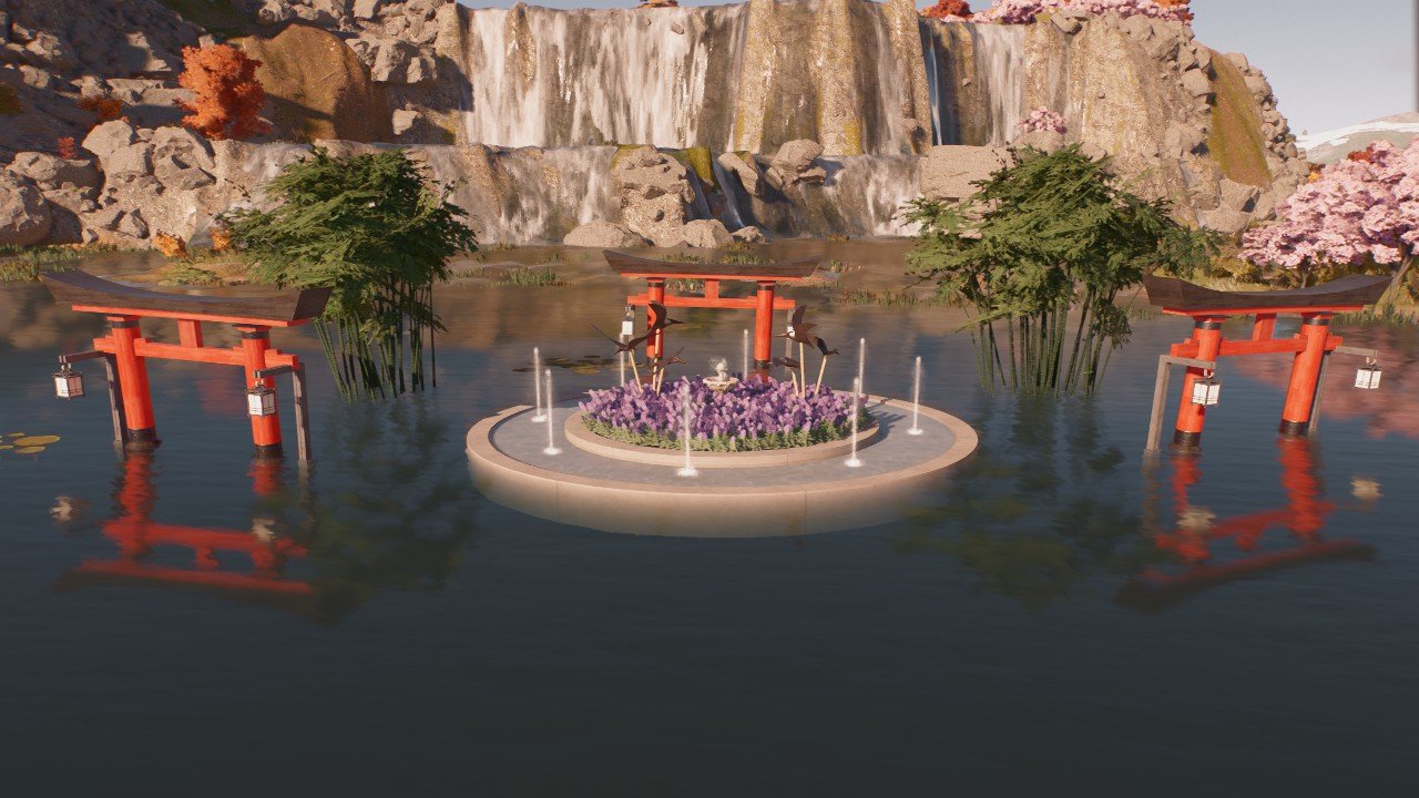 Japanese waterplace design - Workshop - Jurassic World Evolution 3