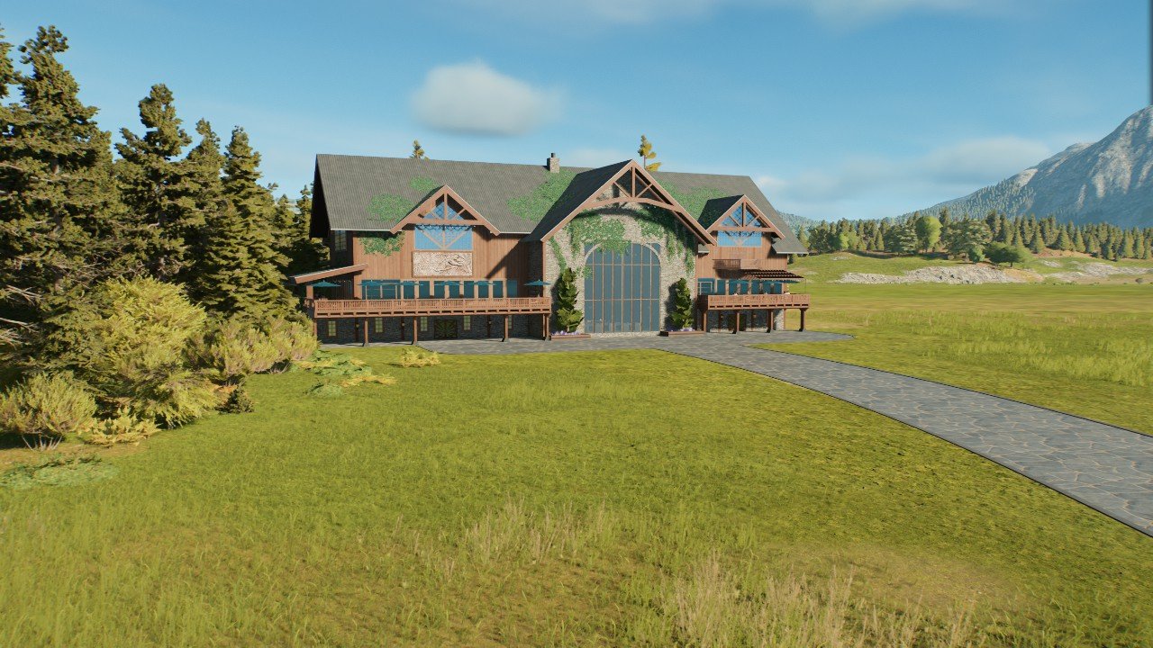 Expedition center and staff center: Jurassic lodge - Workshop ...