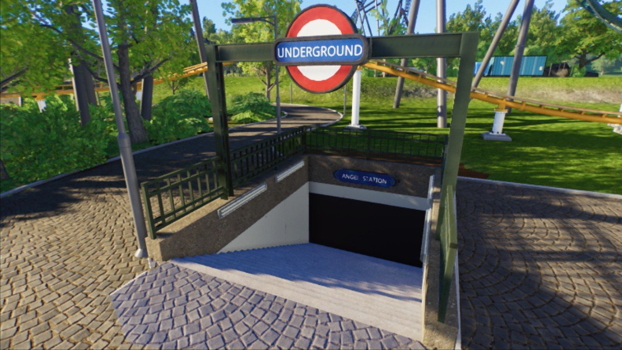 London underground station entra - Planet Coaster 2 creation - Frontier ...