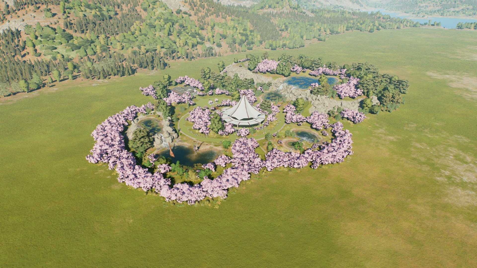 Japanese park - Workshop - Jurassic World Evolution 3