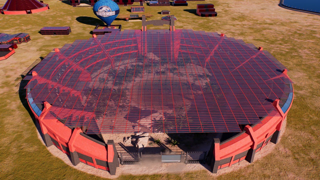 Crimson Genetics Battle Arena - Workshop - Jurassic World Evolution 3