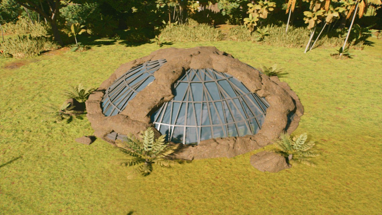 JPOG Viewing Dome - Jurassic World Evolution 3 creation - Frontier Workshop
