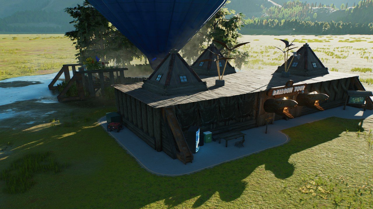 Swamp Balloon Tour - Jurassic World Evolution 3 creation - Frontier ...