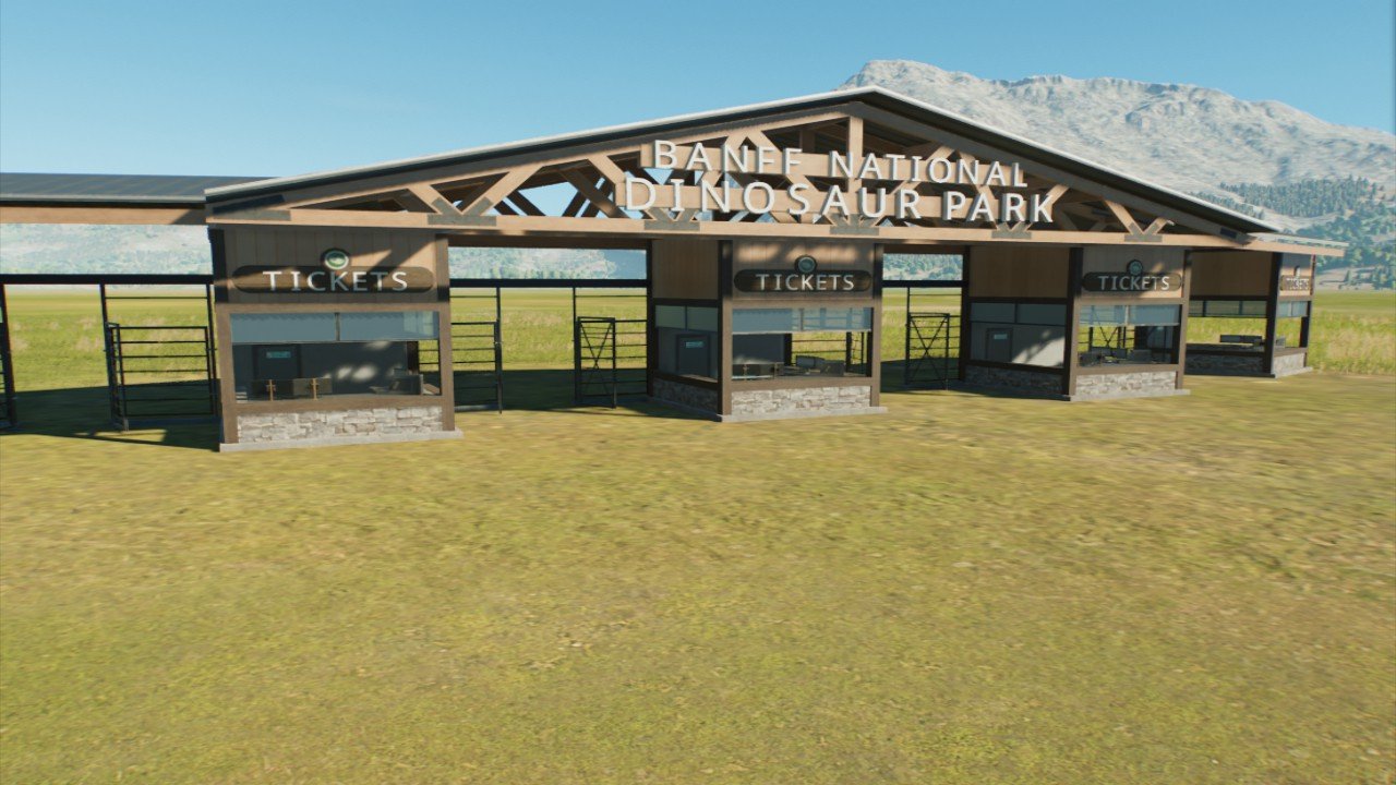 Banff Dinosaur Park ticket booth - 창작마당 - 쥬라기 월드 에볼루션 3