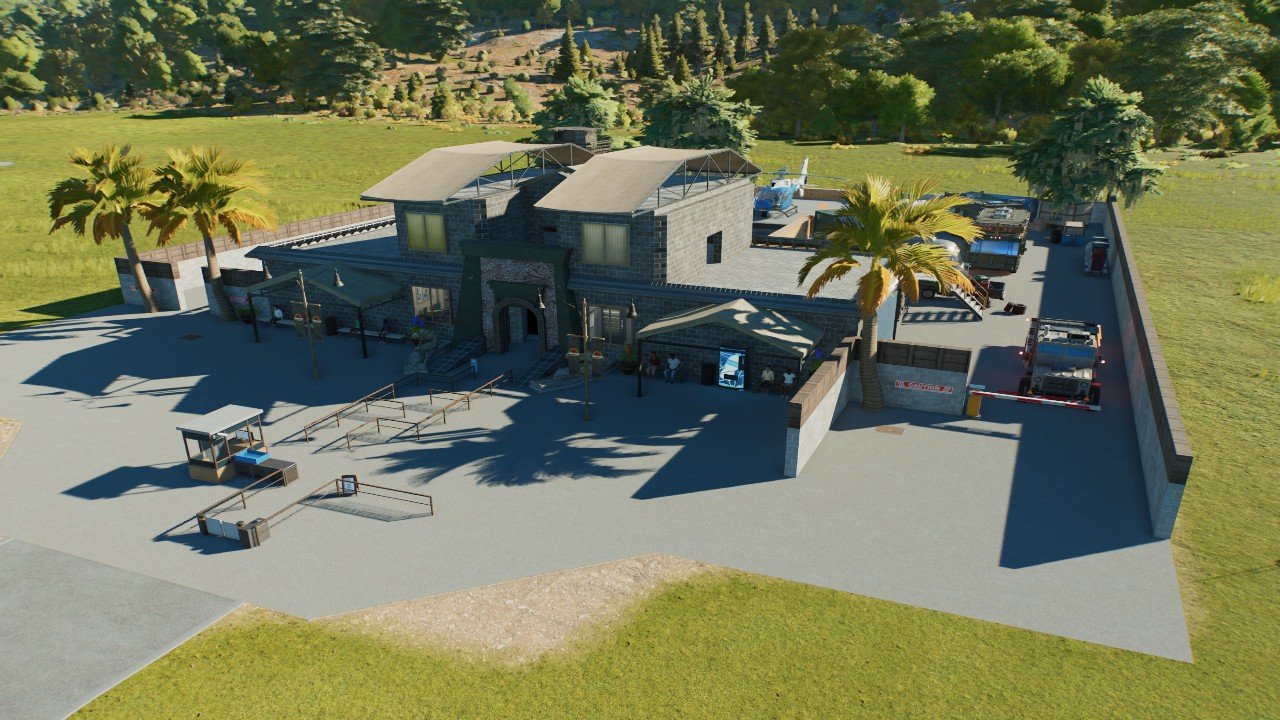 Arrival point - Workshop - Jurassic World Evolution 3