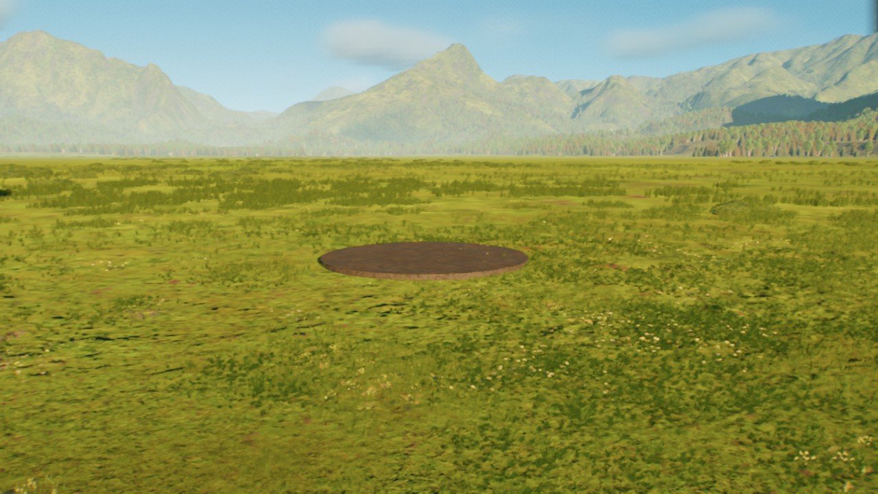 big soil circle - Workshop - Jurassic World Evolution 3