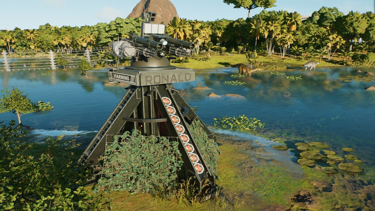 Remotely-Operated Non-(And*)Lethal Deterrent - Workshop - Jurassic World Evolution 3