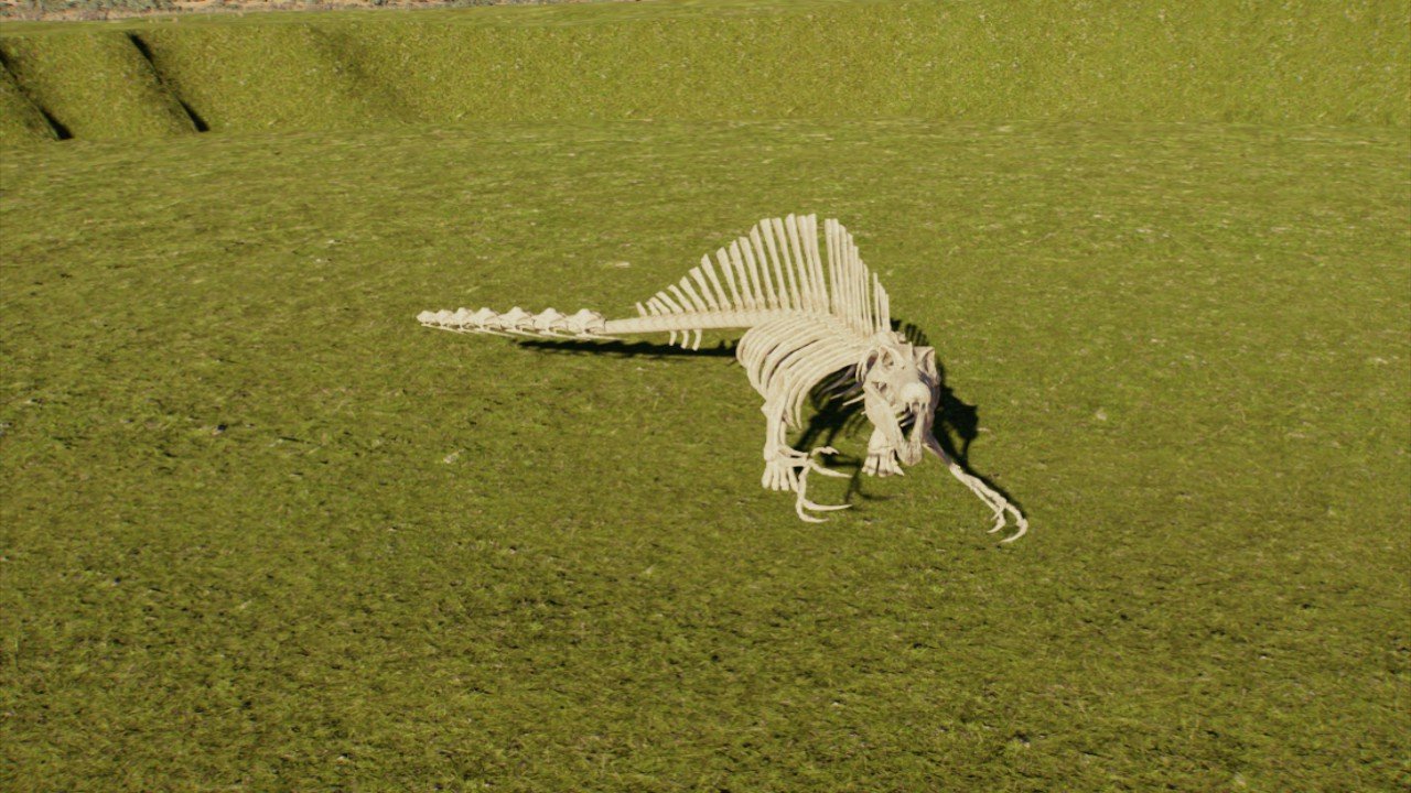 Juvenile spino skeleton - Workshop - Jurassic World Evolution 3