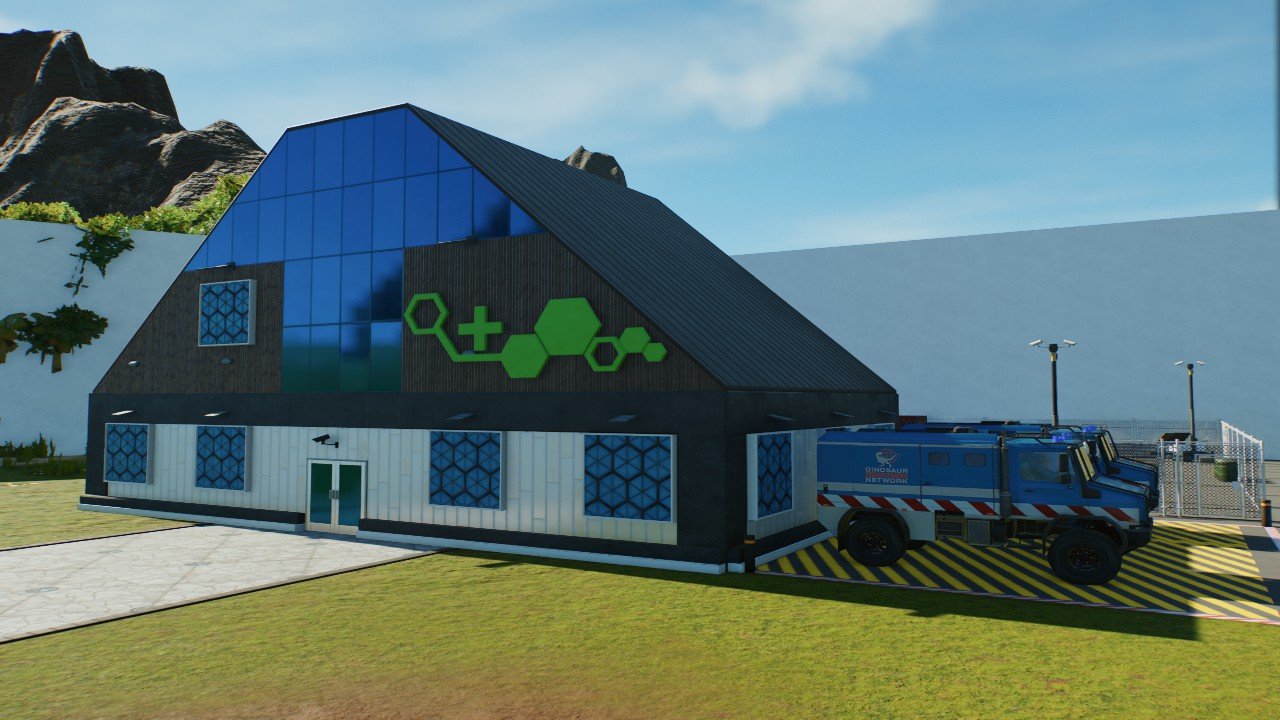 Modern Paleo-Medical Facility - Workshop - Jurassic World Evolution 3