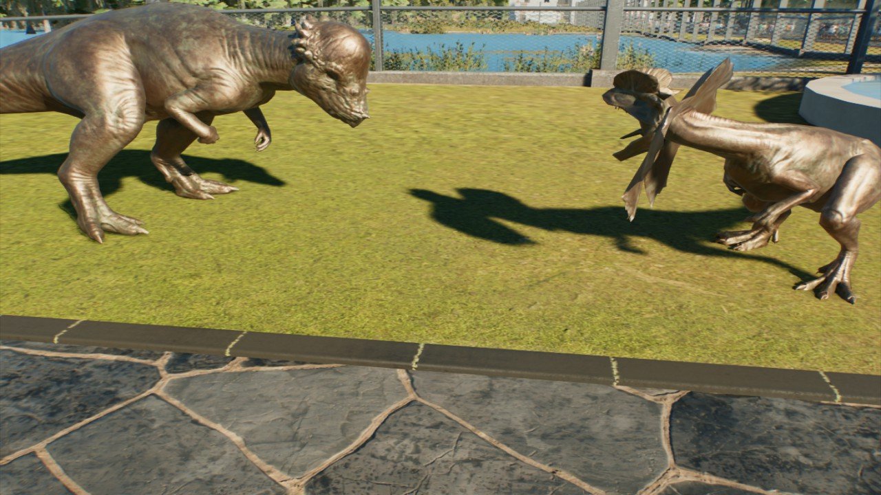 Pachy vs dilo - Workshop - Jurassic World Evolution 3