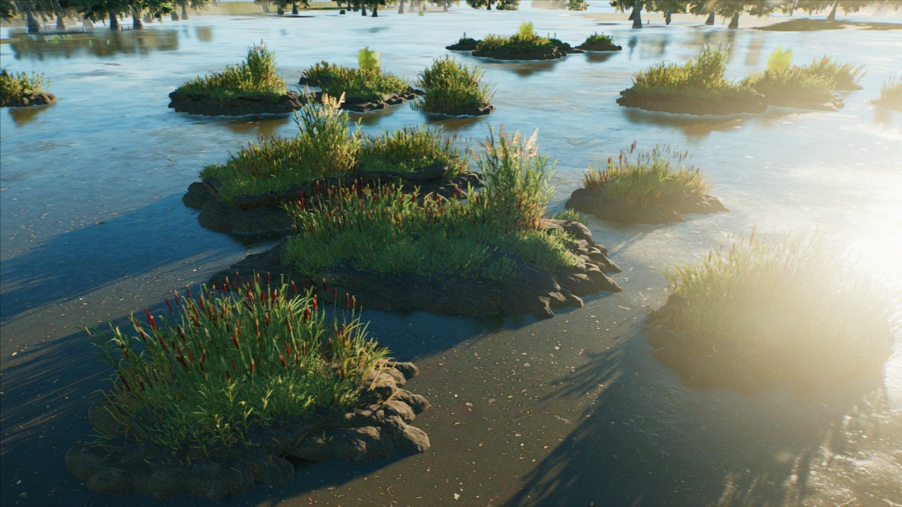Grass Patches for Bogs and Marshes - Workshop - Jurassic World Evolution 3