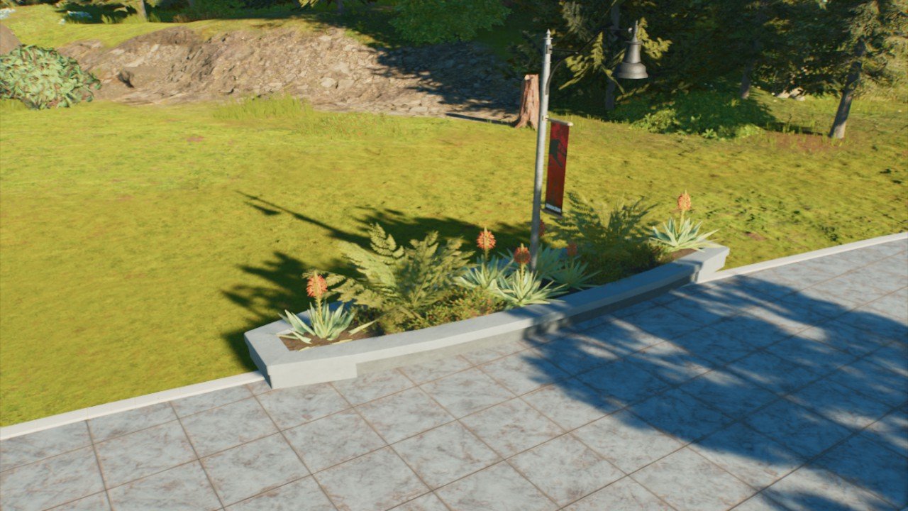 Red themed Planter - 创意工坊 - 《侏罗纪世界：进化 3》