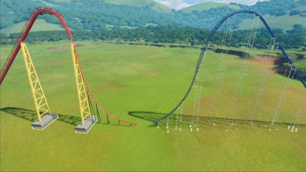 intamin giga lift hill templates - Workshop - Planet Coaster 2