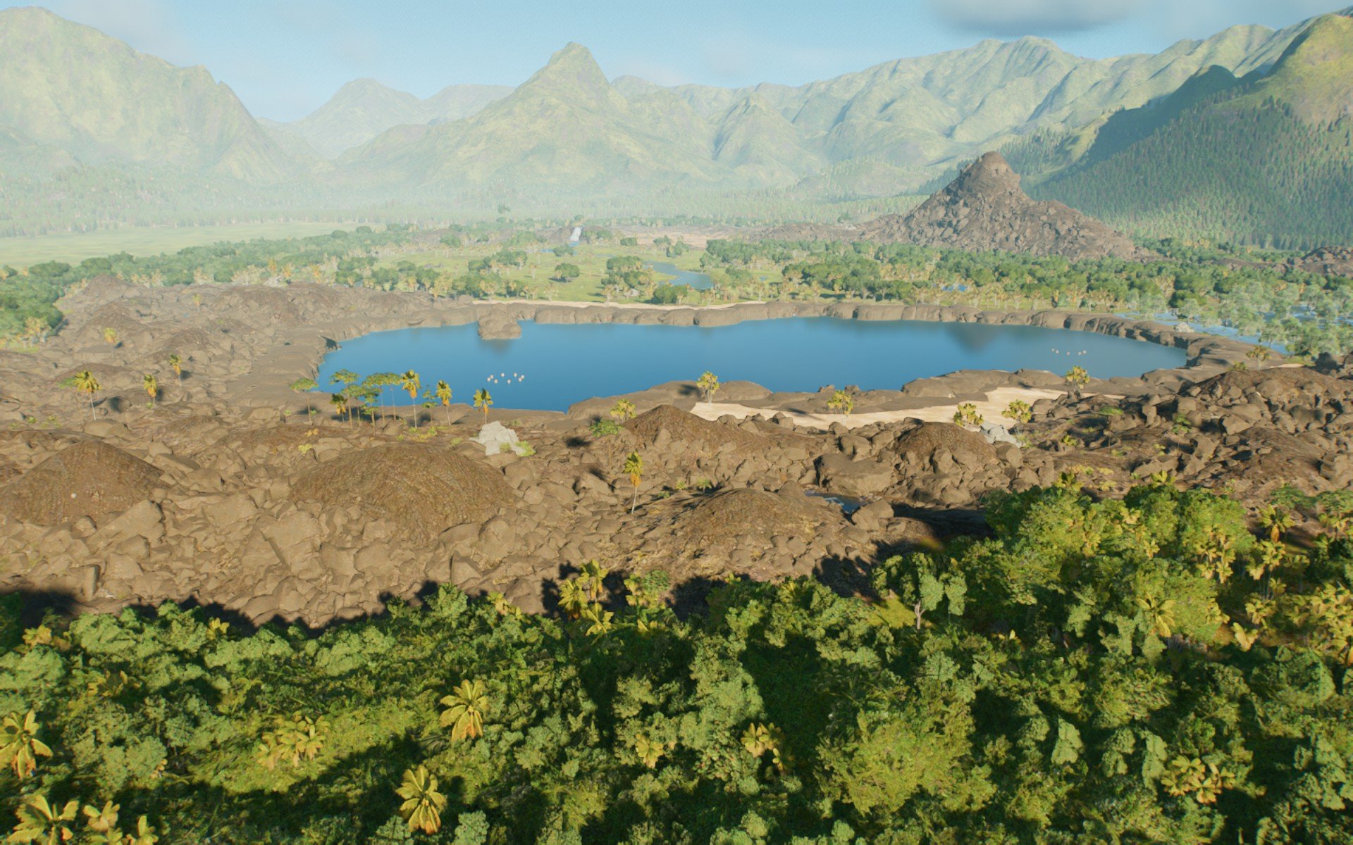Basic Dinosaur Ecosystem Map - Workshop - Jurassic World Evolution 3